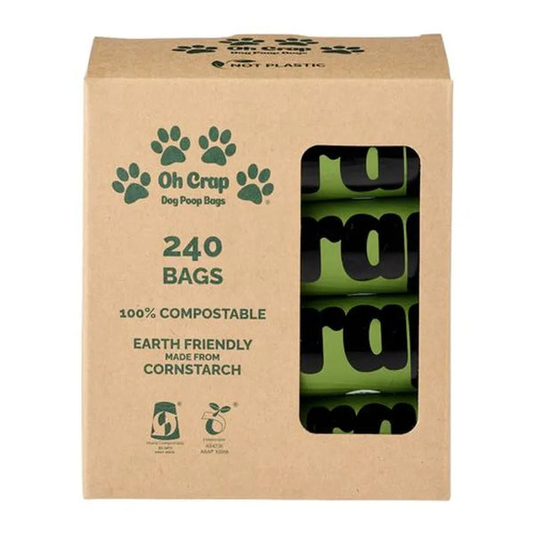 Oh Crap Dog Poop Bags - 240 Bags - PetsForHomes Australia – PFH Shop